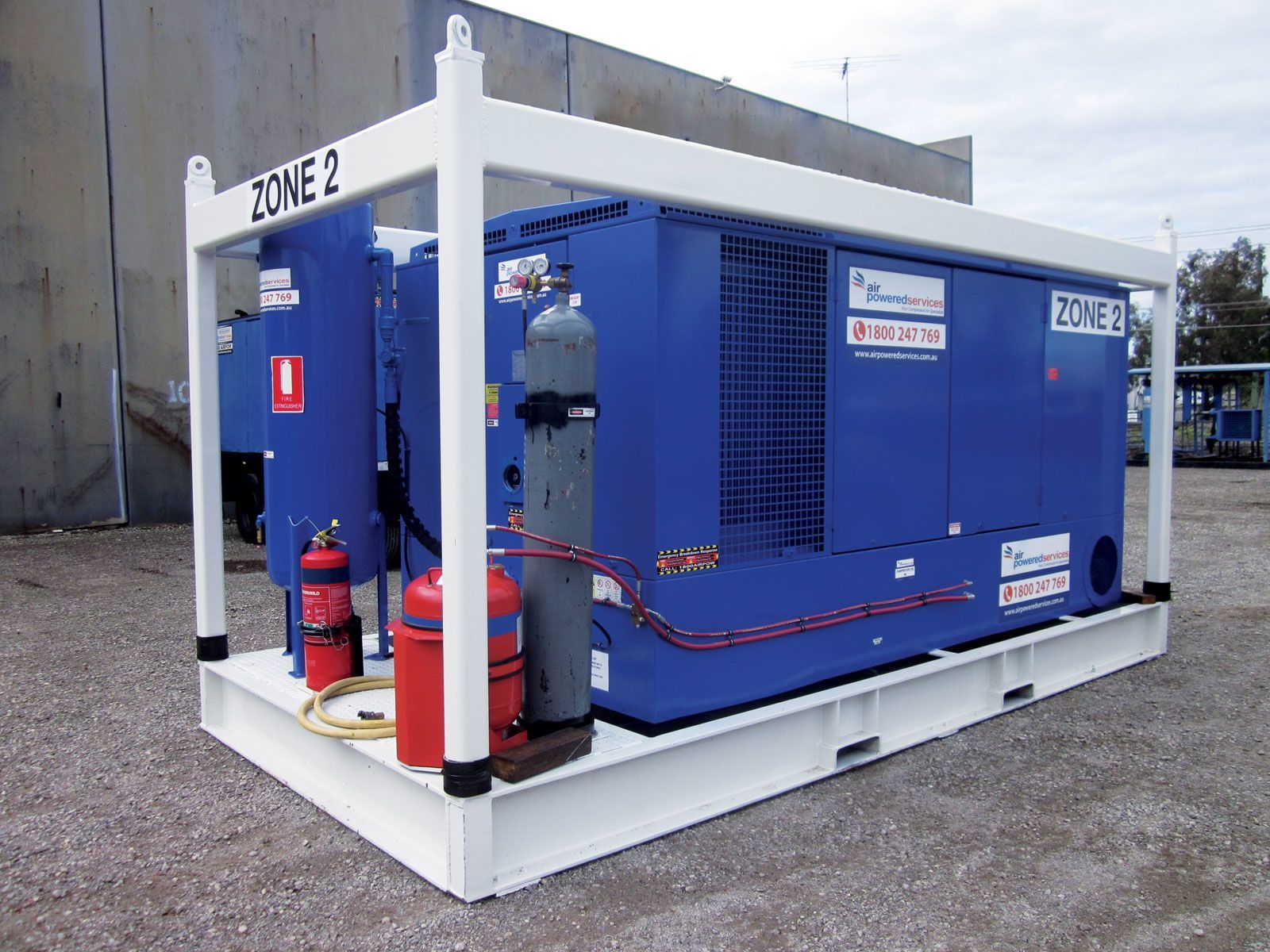 Diesel Compressor Hire - Zone 2 Compressors