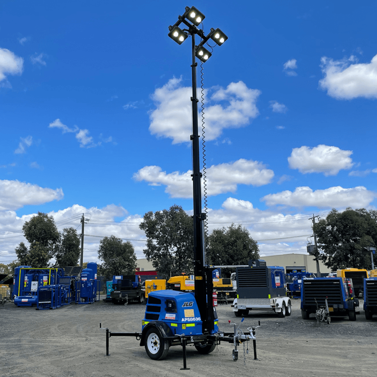 LED Light Tower | Air Powered