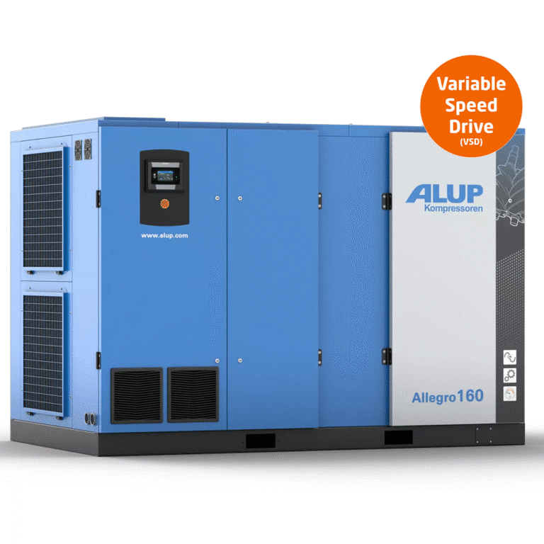 ALUP Allegro 160 Rotary Screw Compressor | Air Powered Services