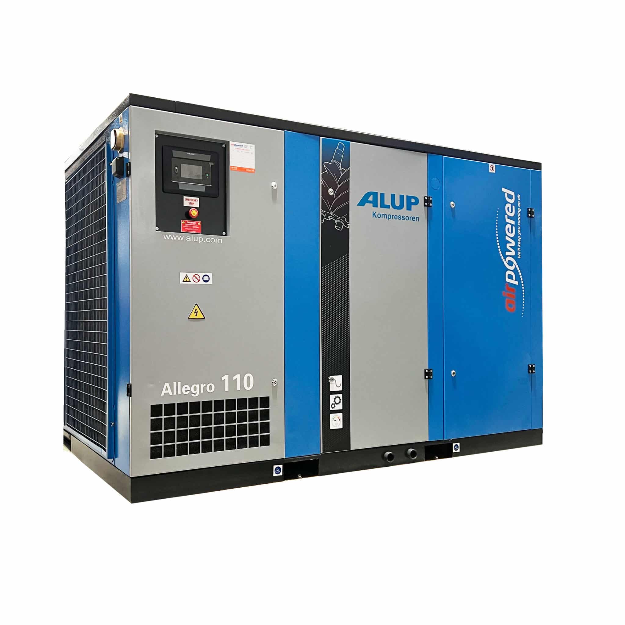 ALUP Allegro 110 Rotary Screw Compressor | Air Powered Services